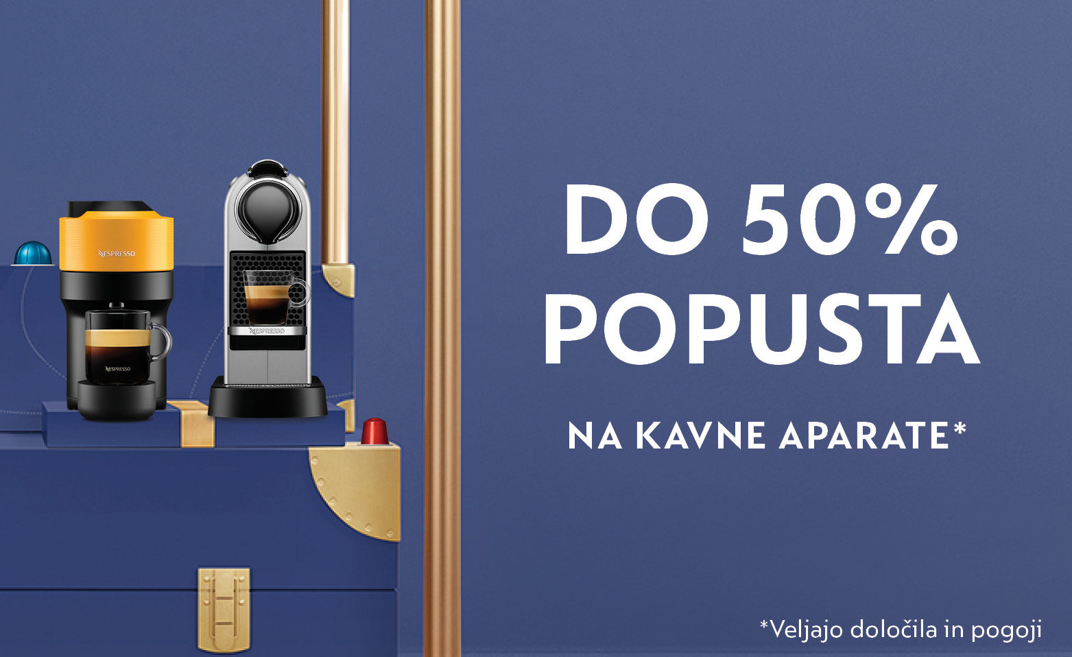 Kavni aparati - Avtomati na kapsule | Nespresso Slovenija