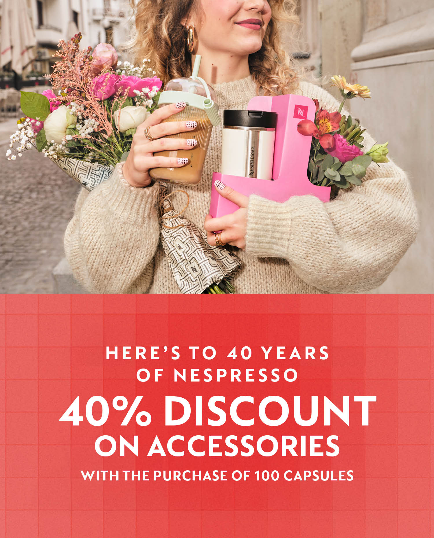 40 Years Anniversary Accessories promotion - February 2026 ENG | Nespresso Slovenia